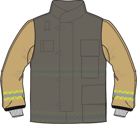 Fire-Dex AeroFlex Gold TecGen 71 Bunker Gear - Coat & Pants | WFR ...