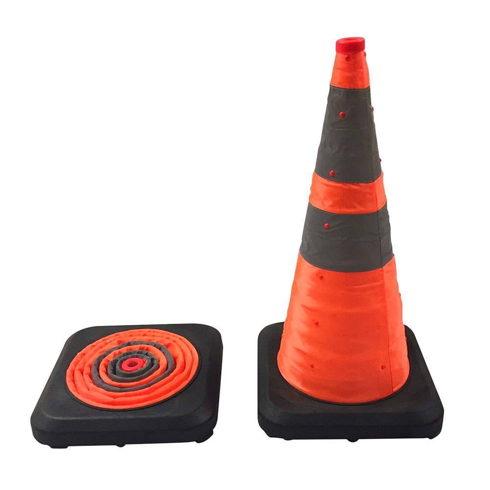 Telescopic Traffic Cones w/ light | WFR Wholesale Fire & Rescue
