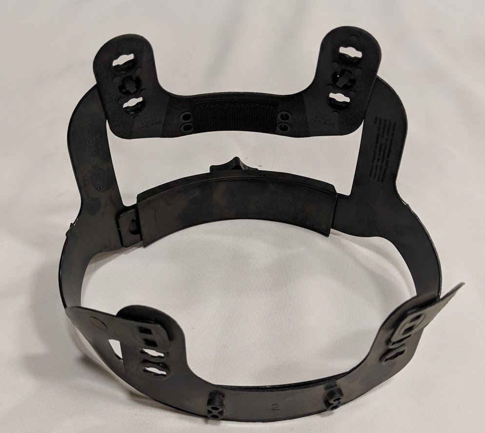 Standard Ratchet Suspension Headband with NO brow pad - for Bullard FX ...