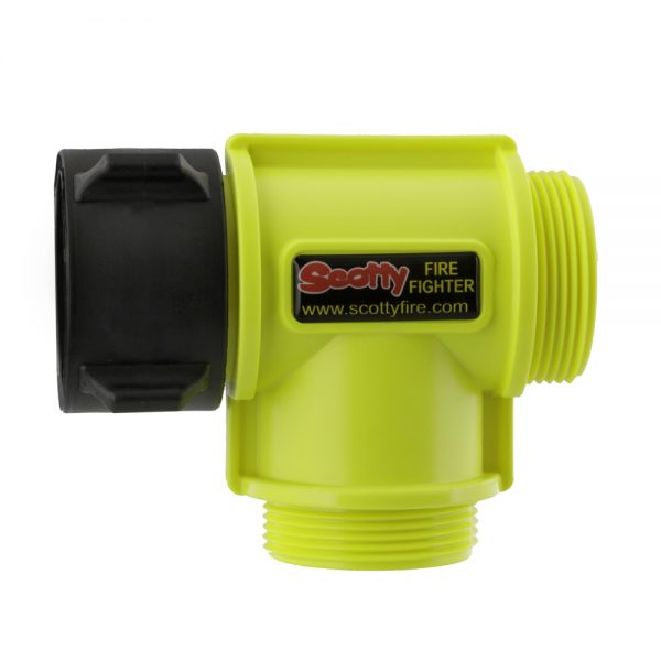 Scotty Plastic Connecting Tee - 3 x 38mm (1.5") NPSH | WFR Wholesale ...