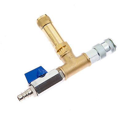 Shut off & Safety valve, 10 Bar (145 PSI) - for lifting air bags ...