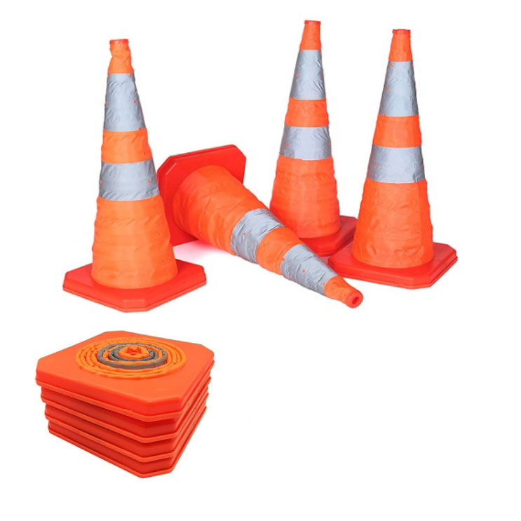Telescopic Traffic Cones 27.5" (Light Weight) | WFR Wholesale Fire & Rescue