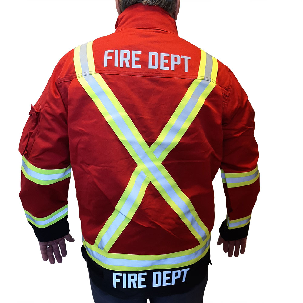 Heat Transfer "FIRE DEPT" Decal | WFR Wholesale Fire & Rescue