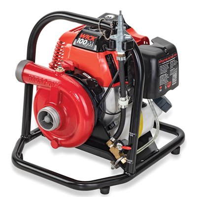 WICK 100M Forestry Fire Pump, 2.4 hp 2-stroke with Remote Fuel Tank ...